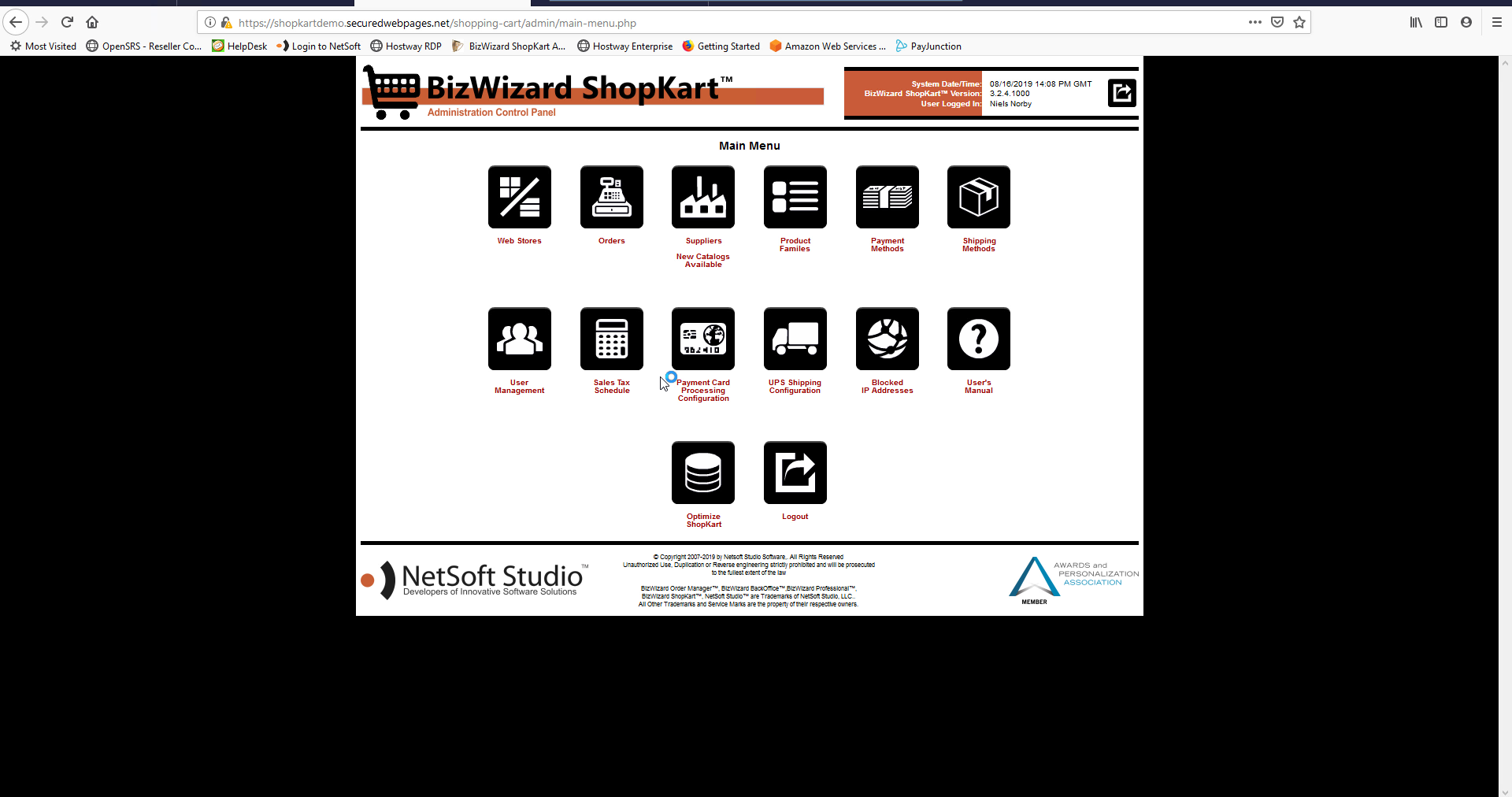 Website and Custom Style Sheets - BizWizIQ